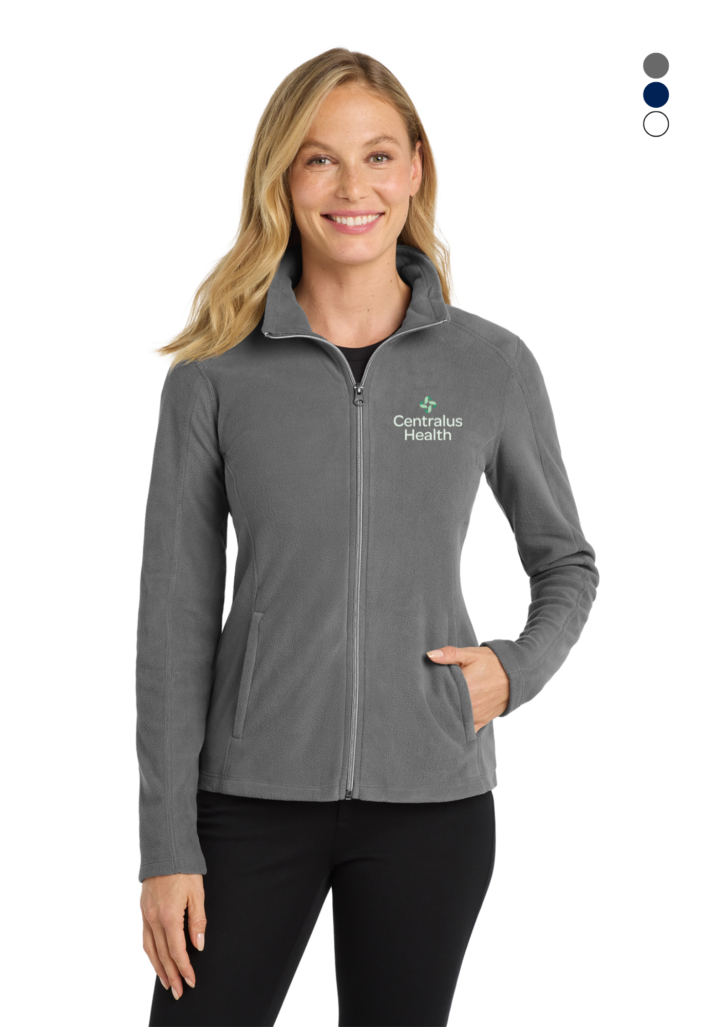 Ladies Microfleece Jacket | Centralus Health
