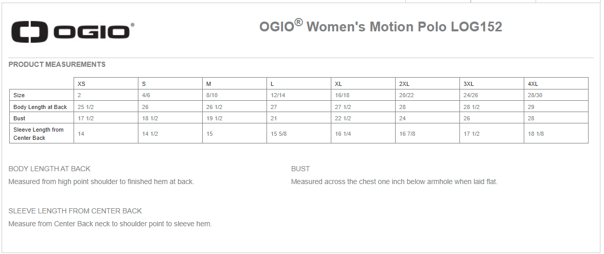 OGIO® Motion Polo - Women's | Centralus Health